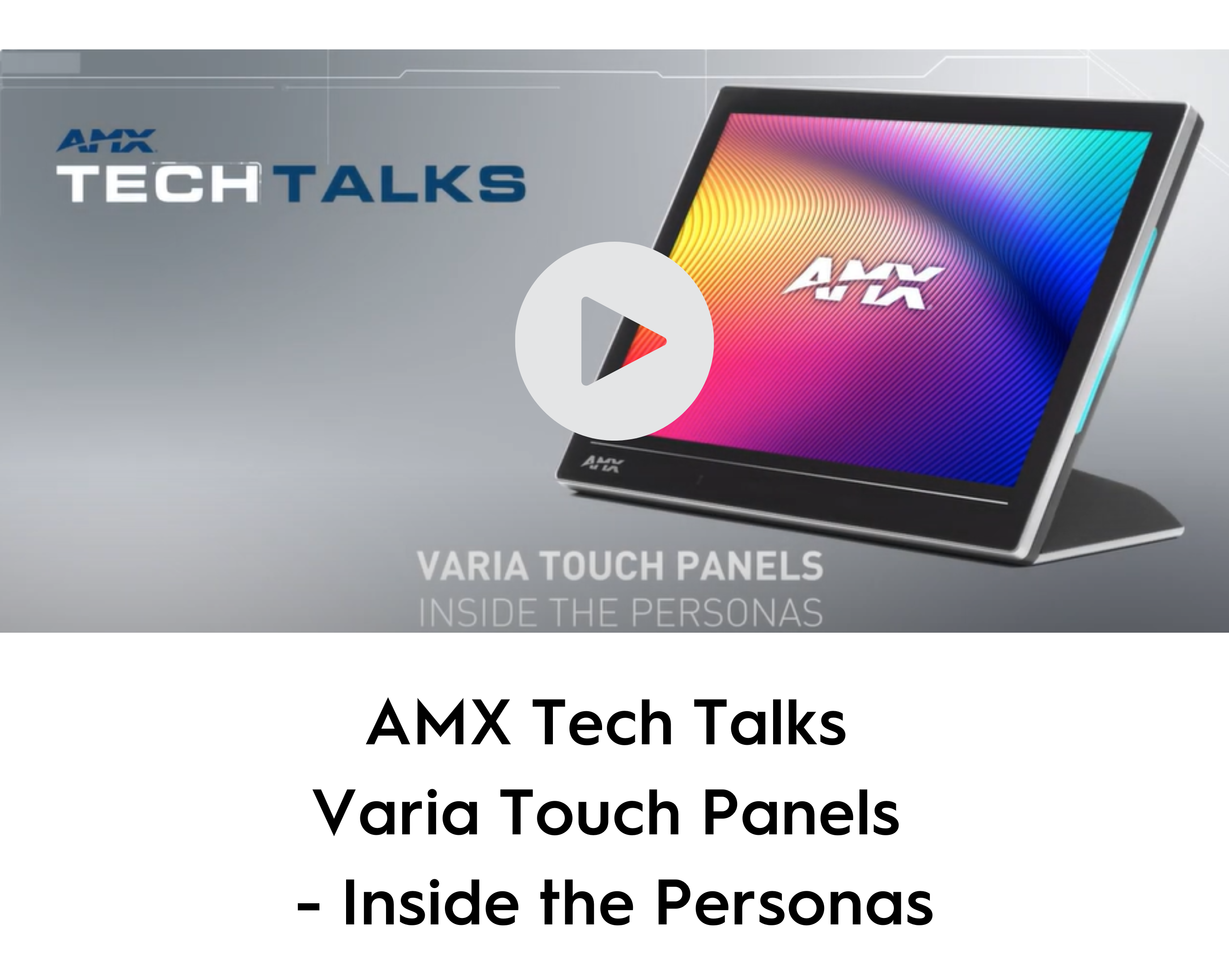 AMX is a leading global manufacturer of professional video, control and ...