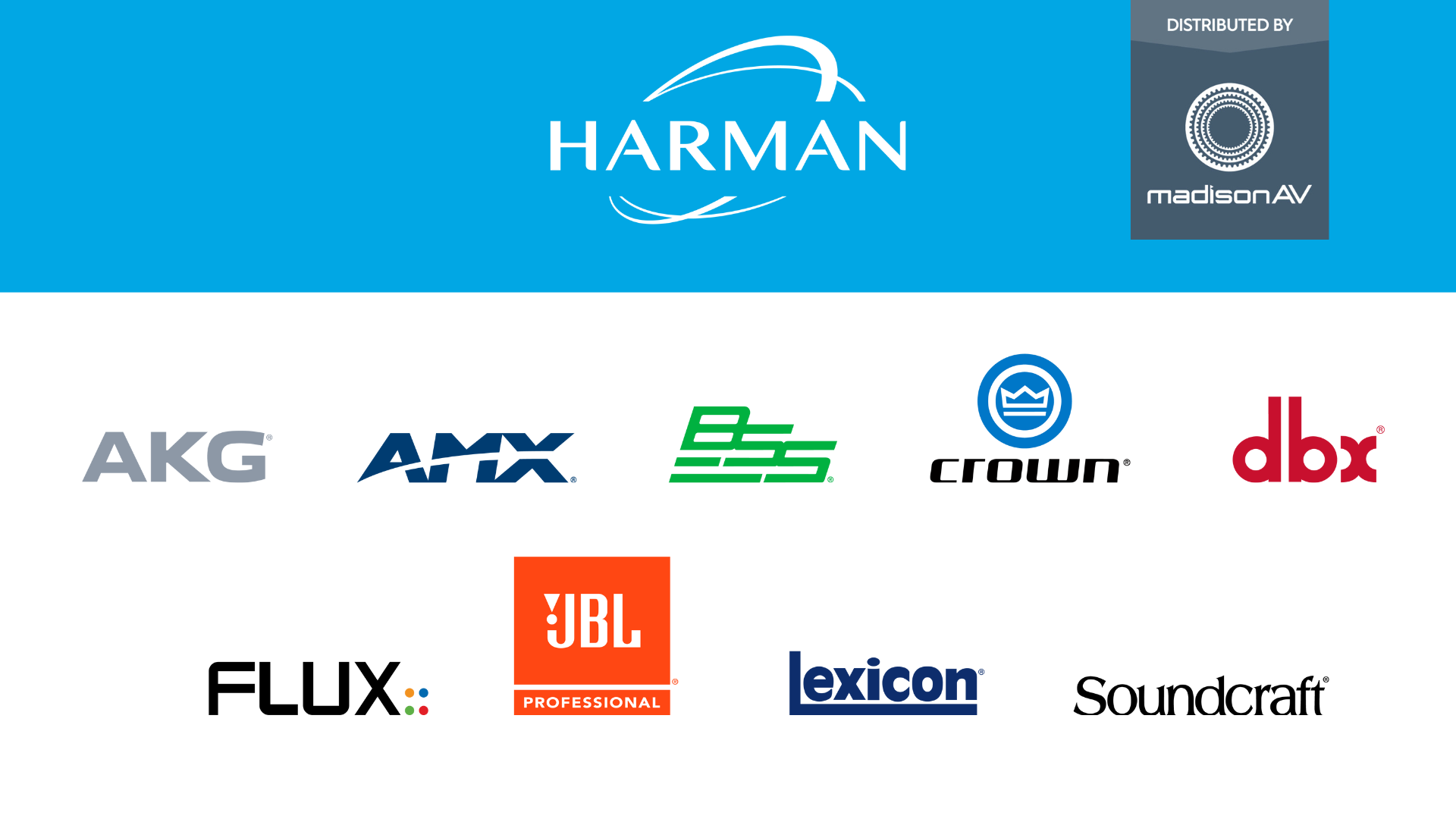 HARMAN Professional Solutions Consolidates Audio and Video Control ...