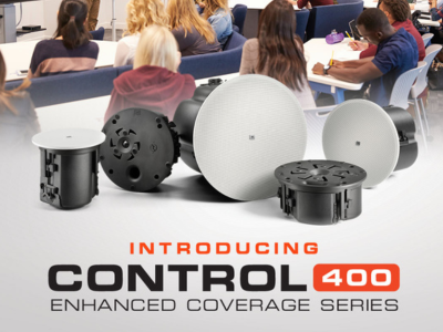JBL Professional Control 400 Enhanced Coverage Ceiling Speakers - MadisonAV