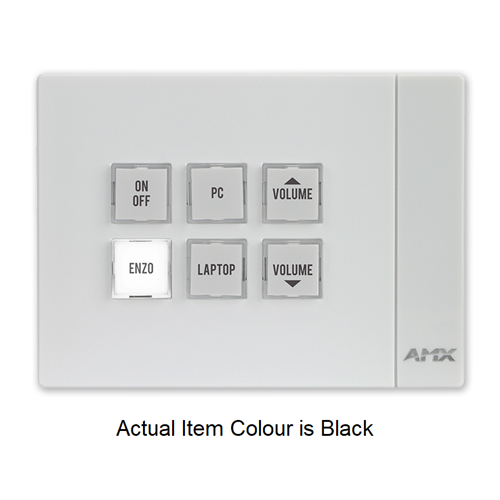 AMX FG5793-06L-BL - AMX MKP-106L-BL - Massio 6-Button Ethernet Keypad ...