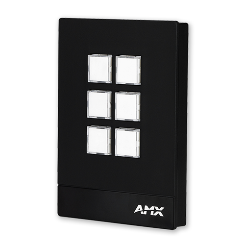 AMX FG5793-06P-BL - AMX MKP-106P-BL - Massio 6-Button Ethernet Keypad ...