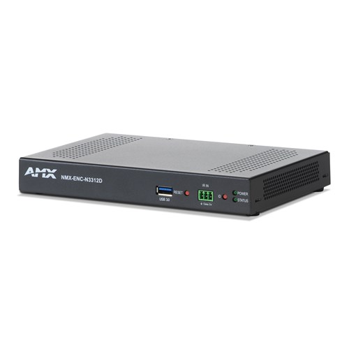 AMX N33E001 - AMX NMX-ENC-N3312D 4K60 H.26x/Dante AV-H and H.26x Dual ...