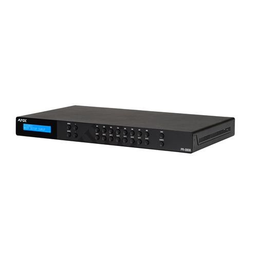 AMX PR-0808 - AMX PR-0808 Precis 8x8 4K60 HDMI Switcher - MadisonAV