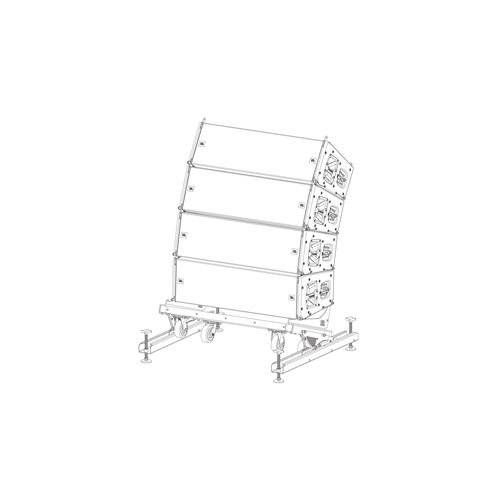 JBL VTX-A12-VT-GND - JBL VTX-A12-VT-GND Vertical Transporter Ground ...