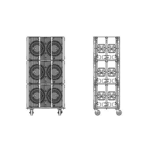 JBL VTX-S25-VT - JBL VTX-S25-VT - Vertical Transporter - MadisonAV