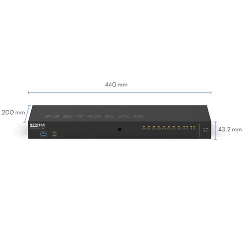 NGR GSM4212P-100AJS - NETGEAR AV Line M4250-10G2F-PoE+ 8x1G PoE+ 125W ...