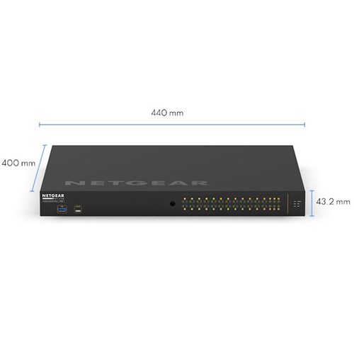 NGR GSM4230PX-100AJS - NETGEAR AV Line M4250-26G4XF-PoE+ 24x1G PoE+ ...