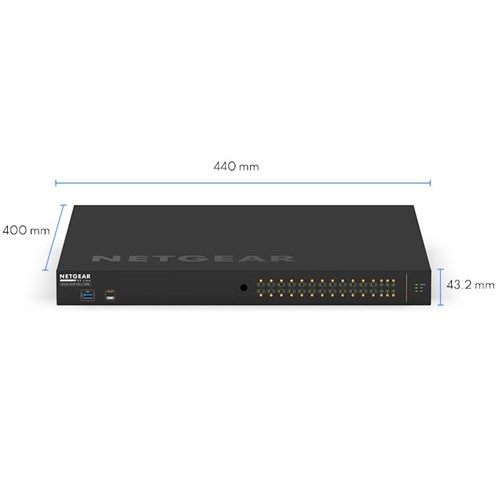 NGR GSM4230UP-100AJS - NETGEAR AV Line M4250-26G4F-PoE++ 24x1G Ultra90 ...