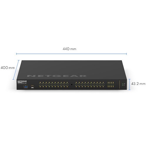 NGR GSM4248P-100AJS - NETGEAR AV Line M4250-40G8F-PoE+ 40x1G PoE+ 480W ...