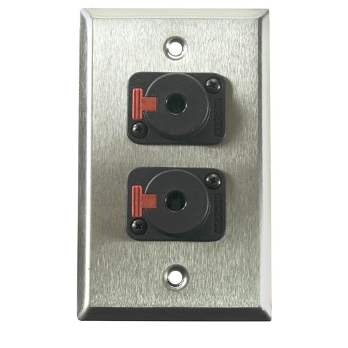 WH WP1/2QW - Whirlwind Wall Plate - 1 Gang Stainless Steel 2 Whirlwind ...
