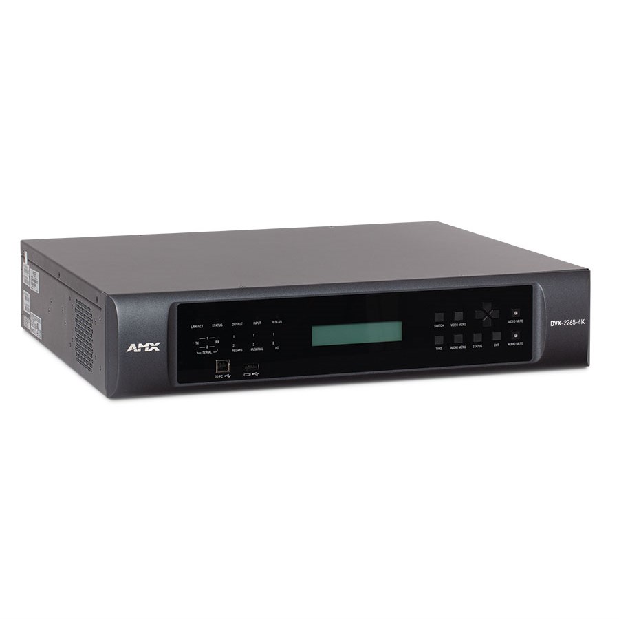 AMX FG1906-0201 - AMX DVX 2265-4K 6x2+1 4K60 4:4:4 All-In-One ...