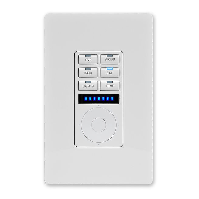 AMX FG5793-01-WH - AMX MET-6NE-WH - Metreau 6-Button Ethernet Keypad ...