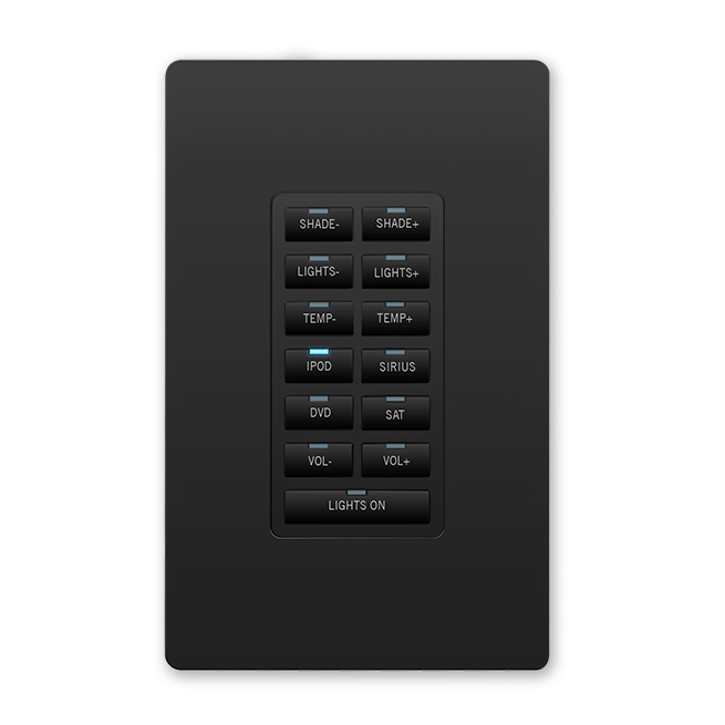 AMX FG5793-02-BL - AMX MET-13E-BL - Metreau 13-Button Ethernet Keypad ...