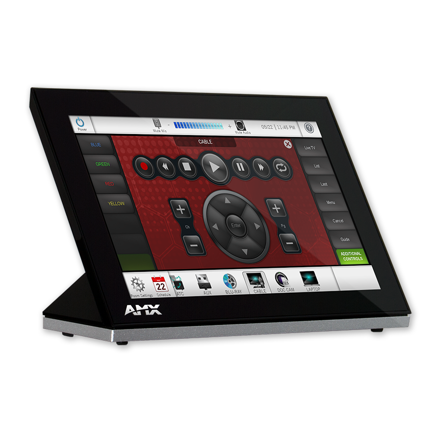AMX FG5969-53 - AMX MT-702 - 7 Inch Modero Tabletop Touch Panel - MadisonAV