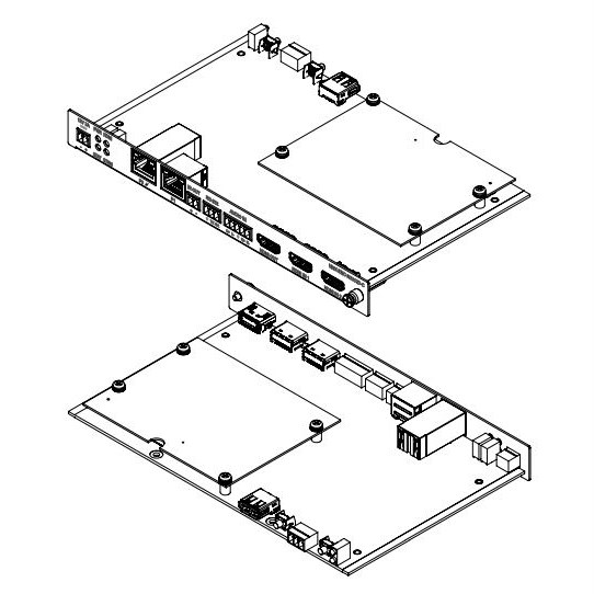 AMX N33E001C - AMX NMX-ENC-N3312D-C 4K60 H.26x/Dante AV-H and H.26x ...