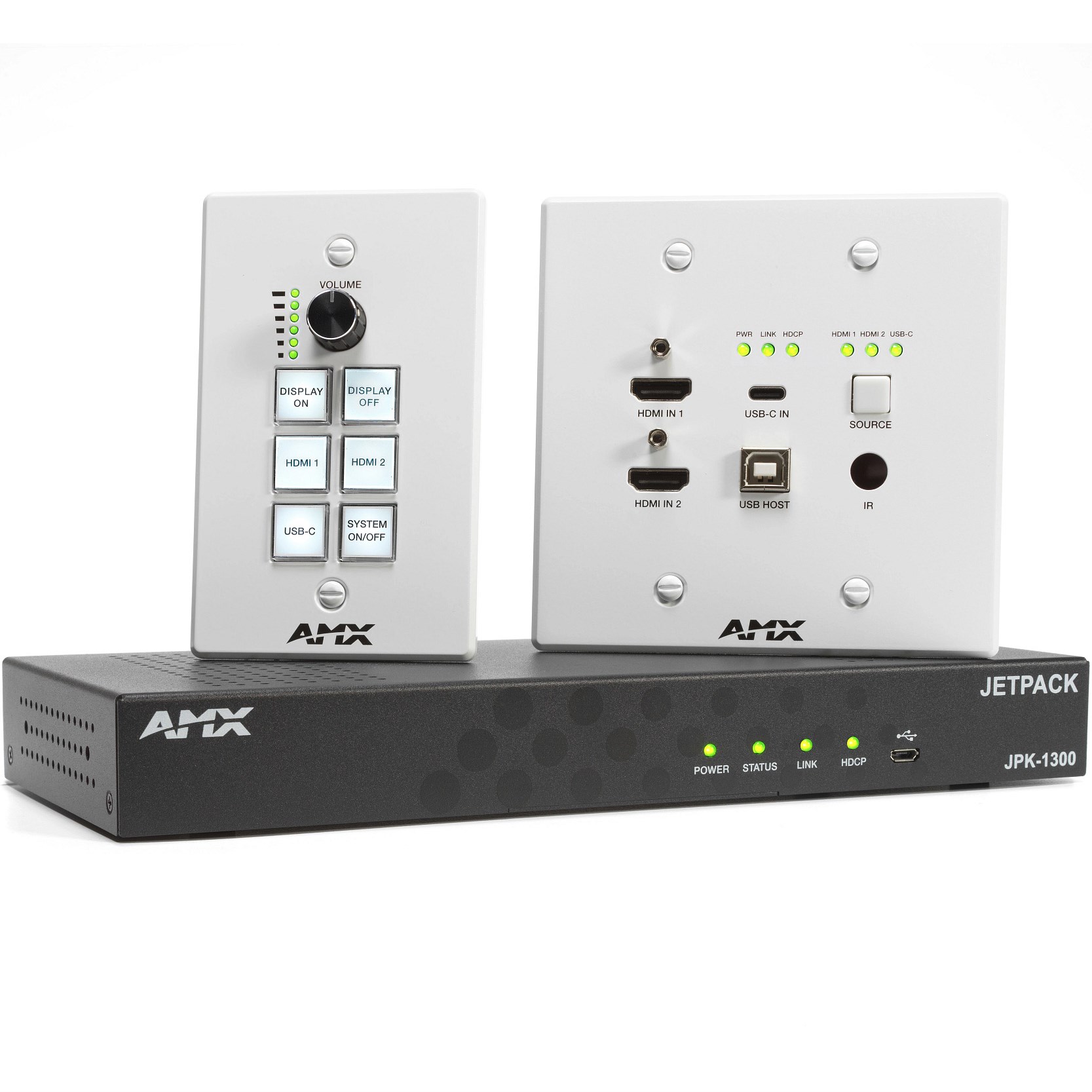 AMX VTK0001 - AMX JPK-1300 Jetpack 3x1 Switching Transport and Control ...