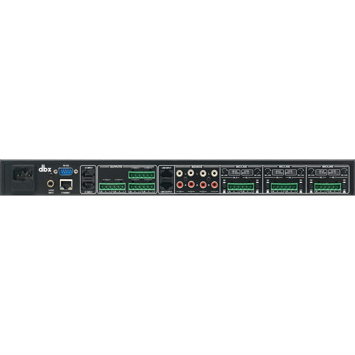 DBX 1260MV - DBX 1260M 12X6 Digital Zone Processor - MadisonAV