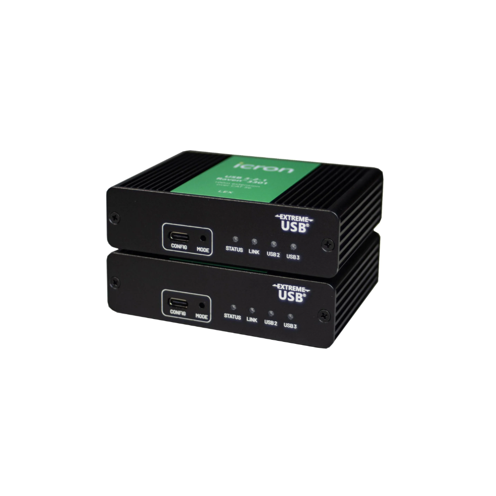 IC 00-00484 - Icron USB 3-2-1 Raven 3301 - USB 3, 1-Port 100m CAT5e ...
