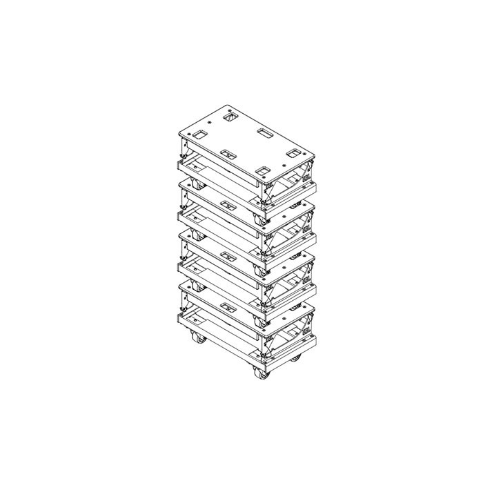 JBL VTX-A8-VT - JBL VTX A8 Vertical Transporter Cart - for up to 4 x ...