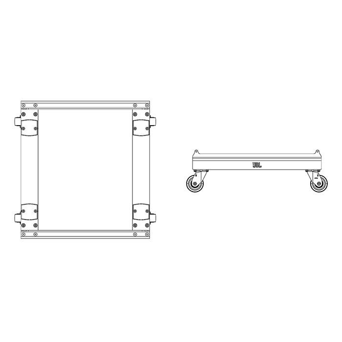 JBL VTX-B18-VT - JBL VTX-B18-VT - Vertical Transporter - MadisonAV