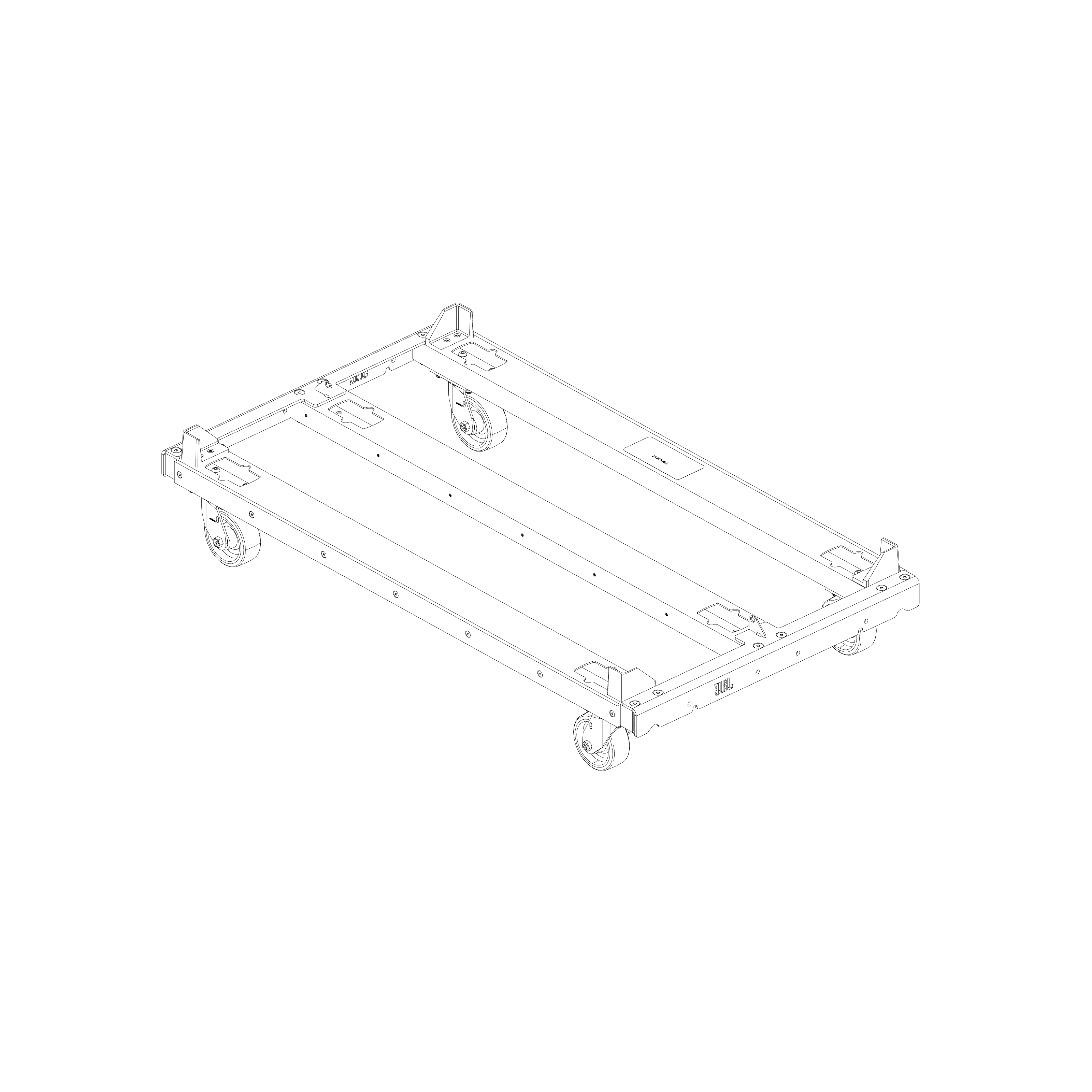 JBL VTX-B28-VT - JBL VTX B28 Vertical Transporter Cart - for up to 4 x ...