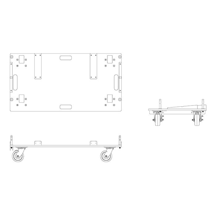 JBL VTX-V25-VTC - JBL VTX V25 Vertical Transporter Cart - for up to 4 x ...