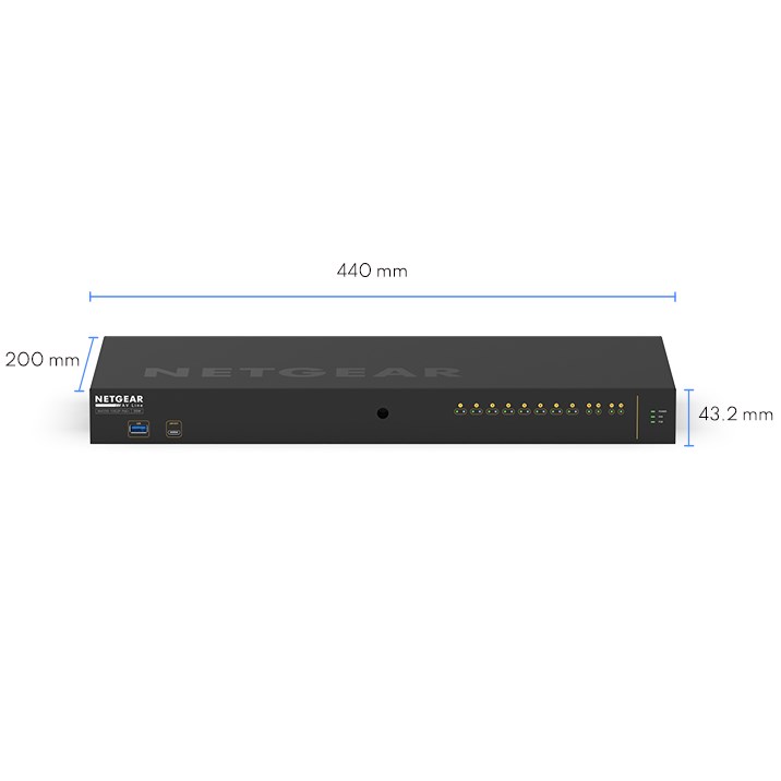 NGR GSM4212P-100AJS - NETGEAR AV Line M4250-10G2F-PoE+ 8x1G PoE+ 125W ...