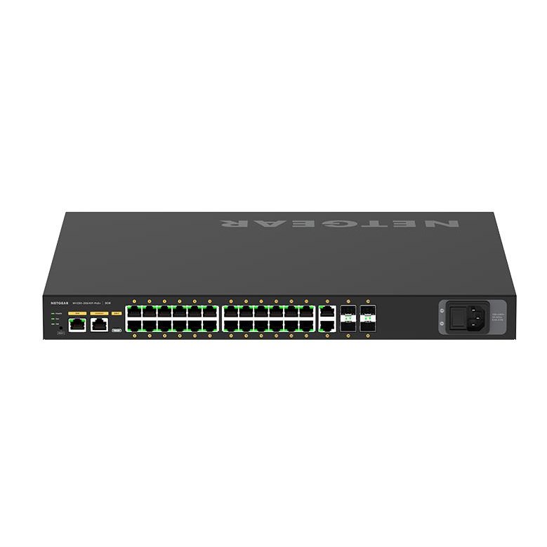 NGR GSM4230PX-100AJS - NETGEAR AV Line M4250-26G4XF-PoE+ 24x1G PoE+ ...
