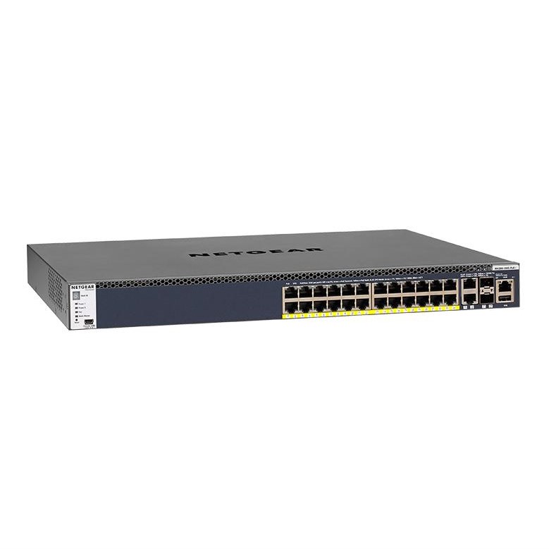 NGR GSM4328PB-100AJS - NETGEAR M4300-28G-POE+ 24-port PoE+ Layer 3 ...