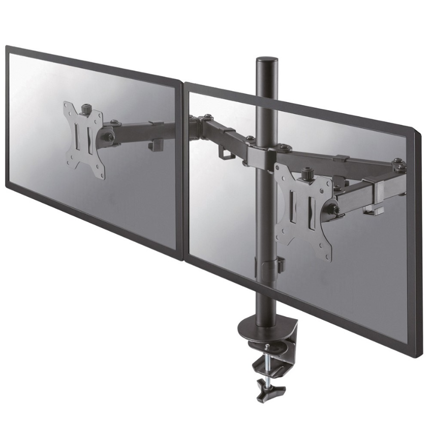 NST FPMA-D550D-BK - Neomounts Flat Screen Desk Mount for Dual Screens ...