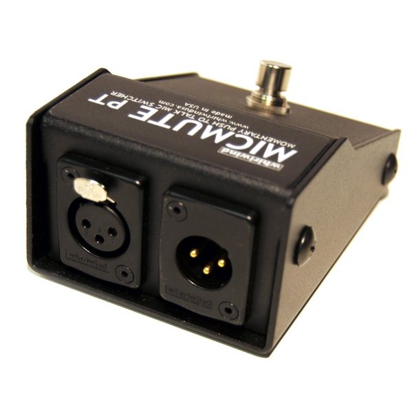 WH MICMUTE-PT - Whirlwind MICMUTE - Push to Talk Footswitch - MadisonAV