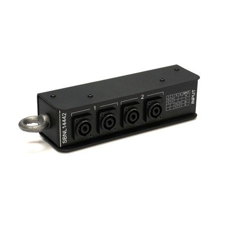 WH SBNL14442 - Whirlwind SBNL Series Speakon Stagebox NL Splitter ...