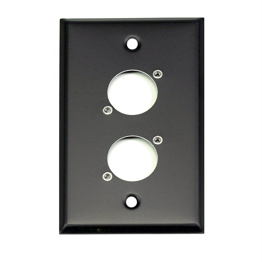 WH WP2/0H - Whirlwind Wall Plate - 2 Gang Stainless Steel Blank - MadisonAV